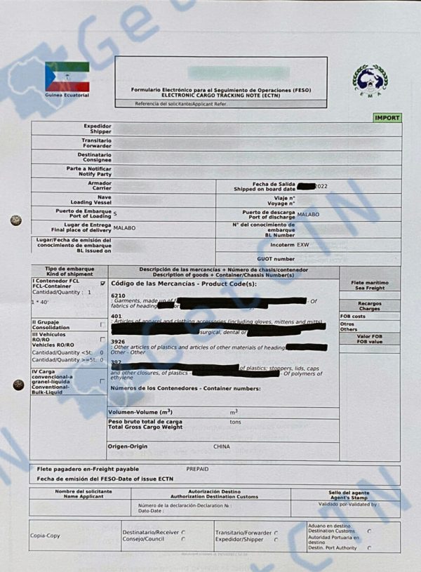 Equatorial Guinea ECTN - The Fastest Provider of ECTN - GetCTN